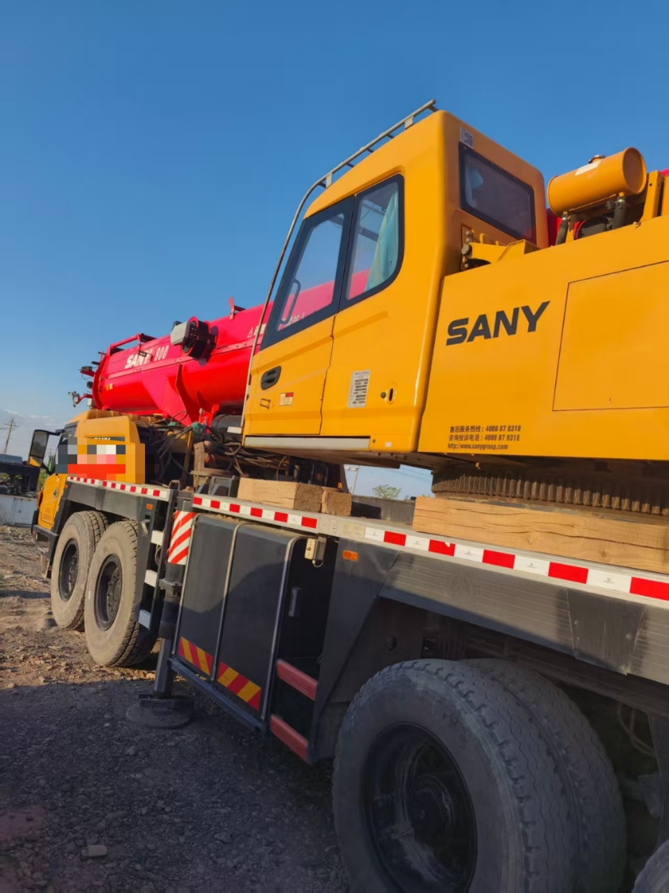 Used 2019 Sany 80ton truck crane for sale Model SANY STC800T6-Source of ...